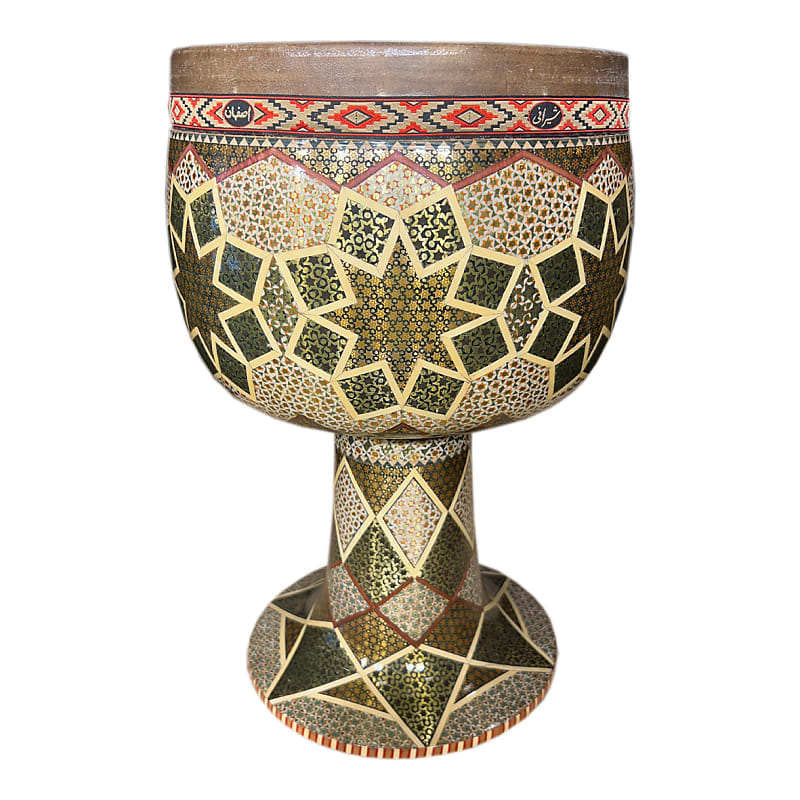 Special Persian Khatam Tonbak Tombak Zarb Percussion Musical | Reverb