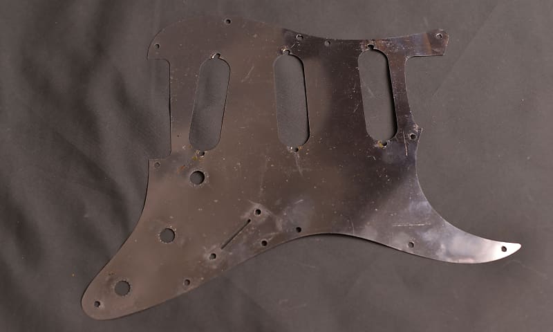 Fender Stratocaster Pickguard Metal Aluminum Shield RELIC | Reverb