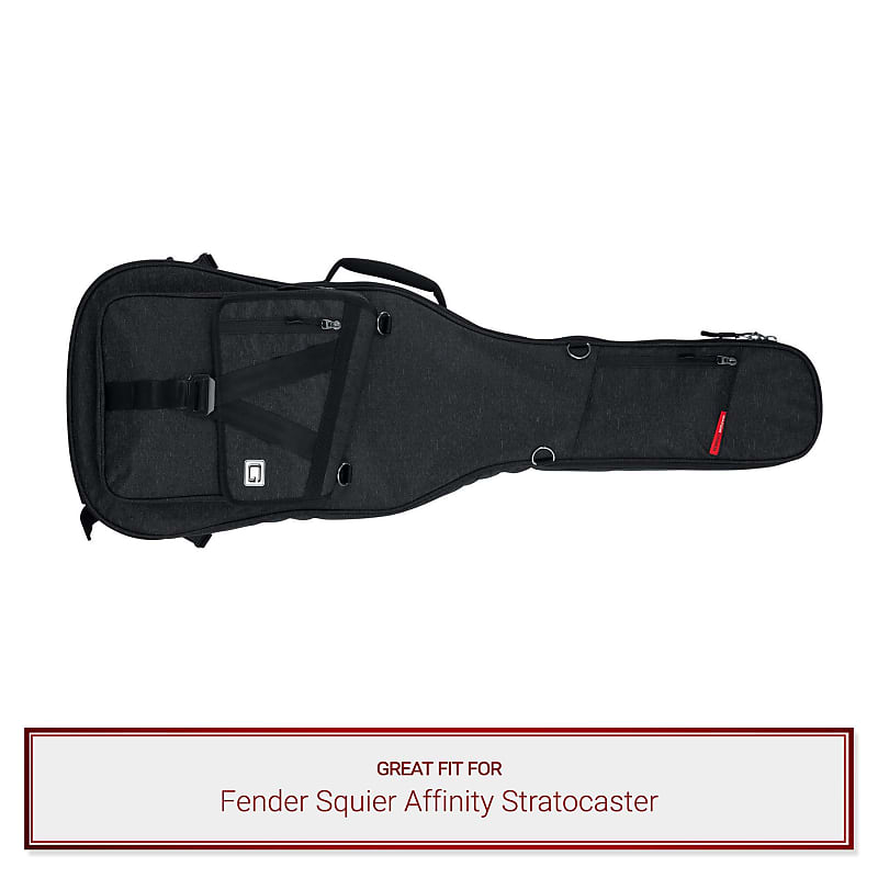 Black Gator Case fits Fender Squier Affinity Stratocaster | Reverb