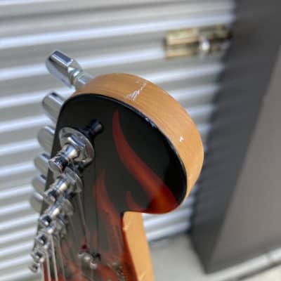 Fender Hot Rod FSR Flame Fire Strat Stratocaster 2003 | Reverb