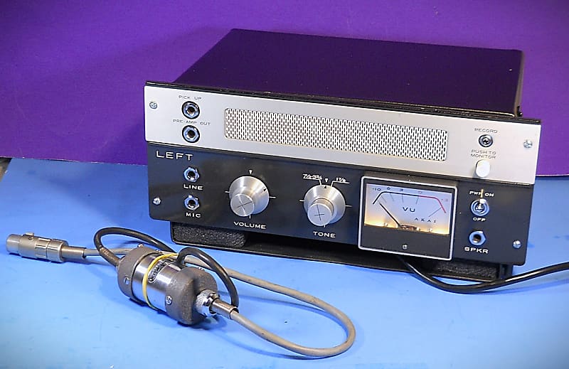 AKAI M-8 Tube Recording Preamp Fully Restored/ReCapped+ Lo/Hi | Reverb