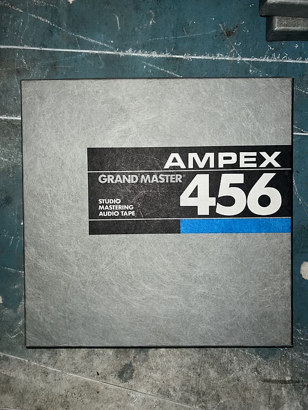 Ampex Grand Master 456 1/2” Reel to Reel 8 Track Tape | Reverb