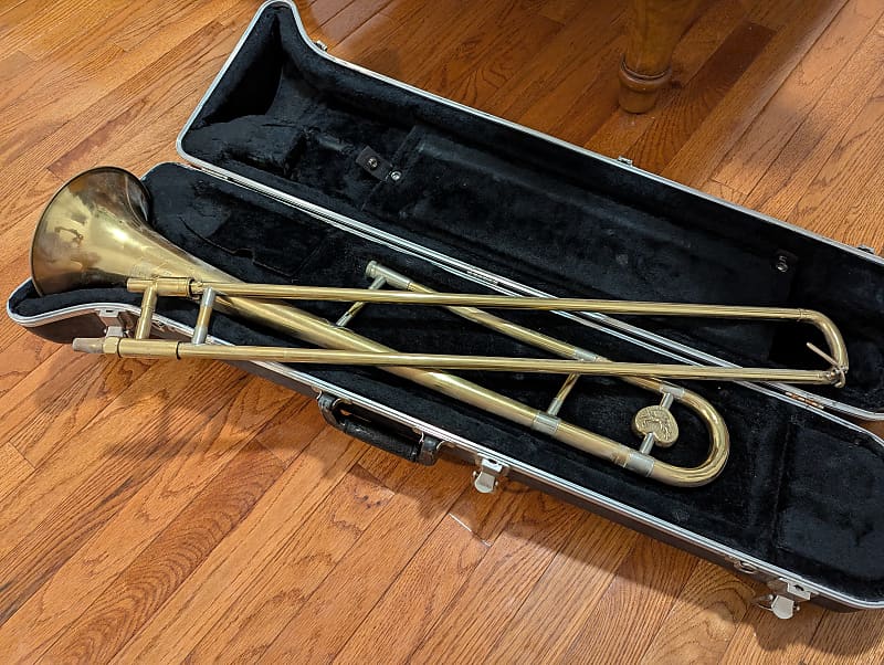Trombone: Elkhart built by Buescher Ind. USA model 66I, w/ | Reverb
