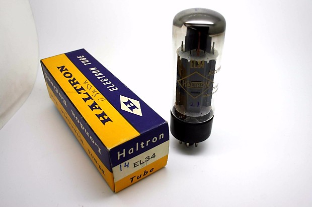 USED EL34 HALTRON - TESTED WITH MICROTRACER! 68.98% | Reverb Canada