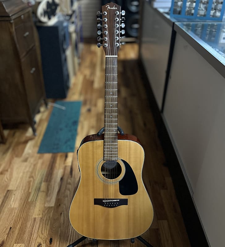 Fender DG-16E-12 - Natural | Reverb