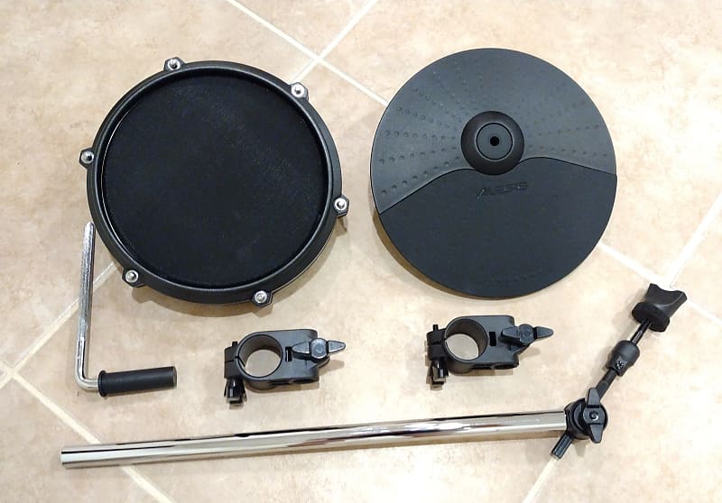 Alesis Expansion - 8-Inch Drum Pad, 10-Inch Cymbal, Rack | Reverb