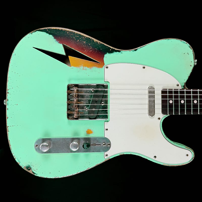 Rock N Roll Relics Richards - Seafoam Burst - Billy Rowe | Reverb UK