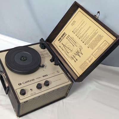 1970s Vintage Califone 1430K Portable Phonograph - Record | Reverb