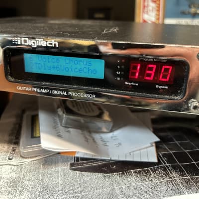 DigiTech Valve FX Tube Rackmount Effects Unit Preamp | Reverb