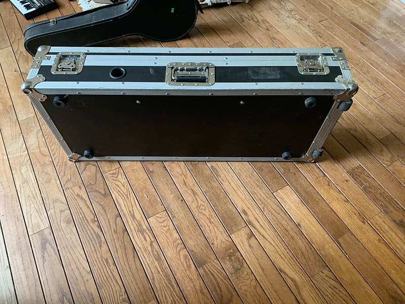 DJ case Dual CD Player and Mixer Coffin Case road flight case | Reverb