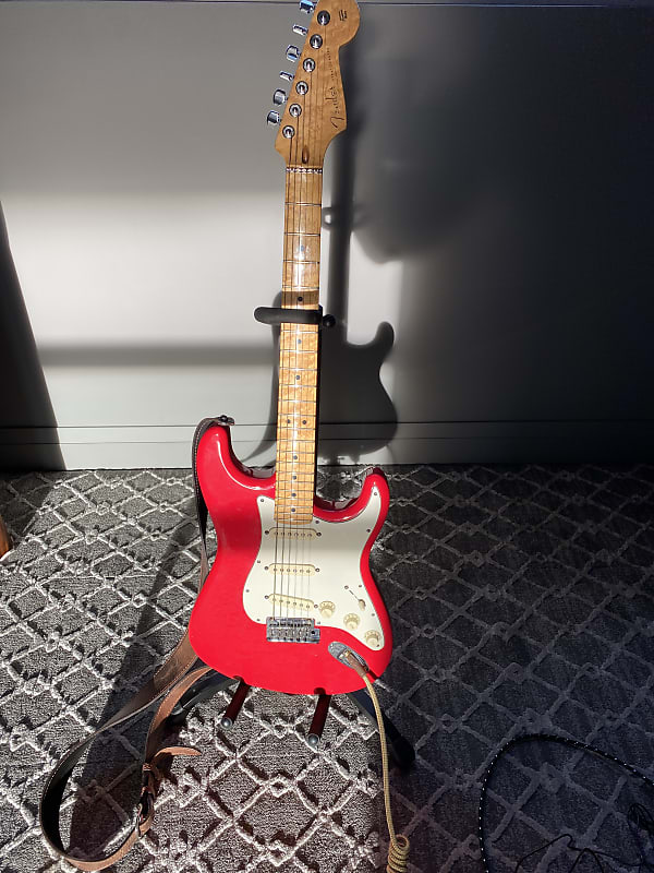 Fender Stratocaster Custom Shop 2010 Hot Rod Red | Reverb