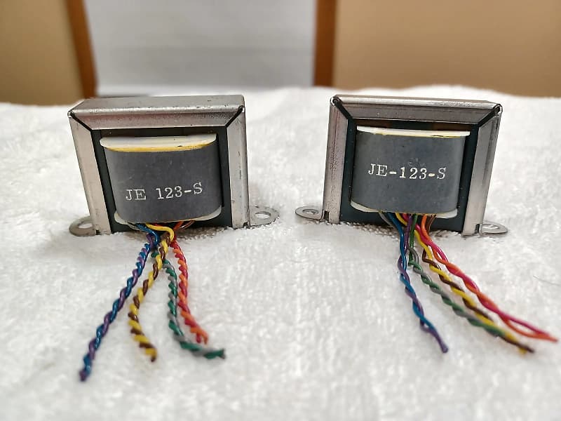 Jensen JE-123-s line input transformers original vintage api | Reverb
