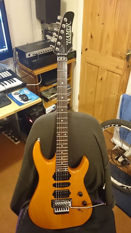 Hamer Diablo II 1992 - Aztec Gold | Reverb UK