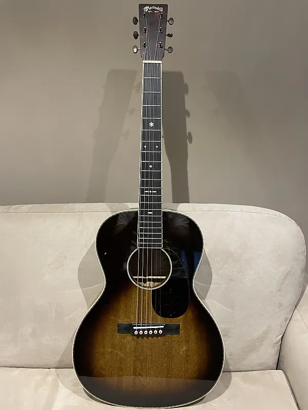 Martin CEO-9 Curly Mango Concert Sunset Sunburst Limited | Reverb