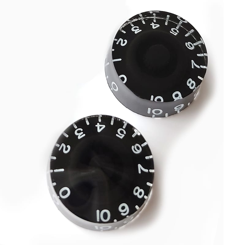 Left Handed Speed Control Knobs – Black - 2x Knob | Reverb UK