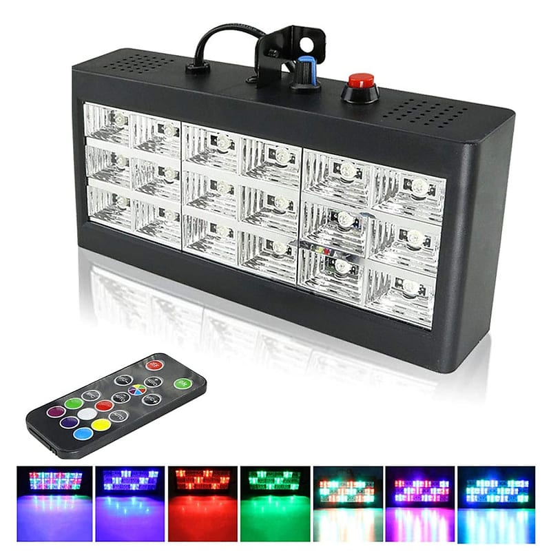 Strobe Lights, 18Led Mini Sound Activated Stage Strobe Light | Reverb