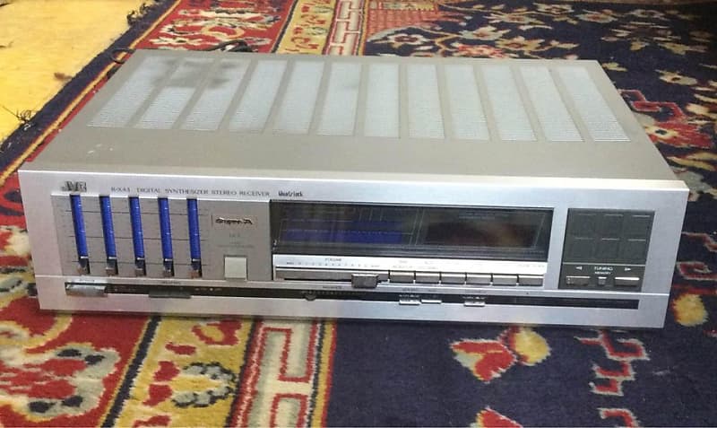 JVC R-X44 Stereo Receiver 1984/1985 - Silver Metal | Reverb