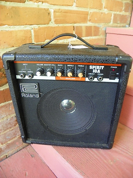 Vintage Roland Spirit 10A Small Guitar Amp Amplifier Works | Reverb