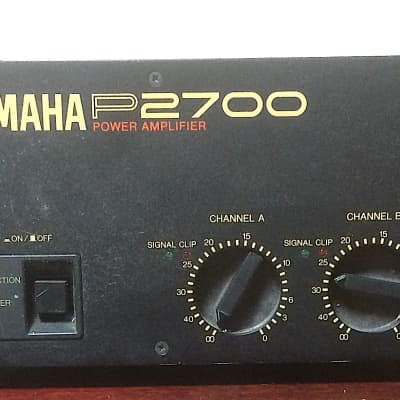 YAMAHA P2700 Power Amplifier 4 Ohms 500W + 500W Stereo / Br | Reverb