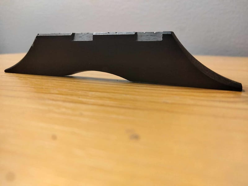 Unbranded Mandolin Bridge (flat-top, non-adjustable) | Reverb