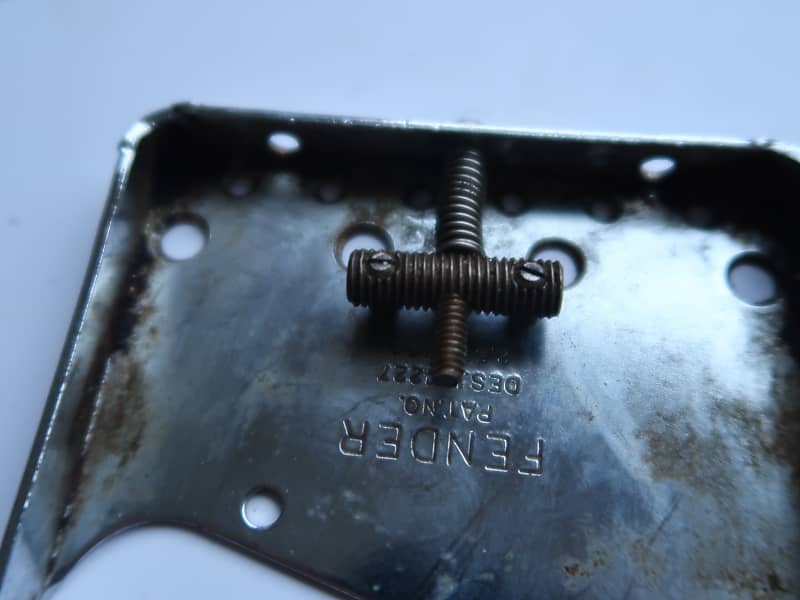 50's 60's Fender Telecaster Bridge Threaded saddle 1962 1971 | Reverb