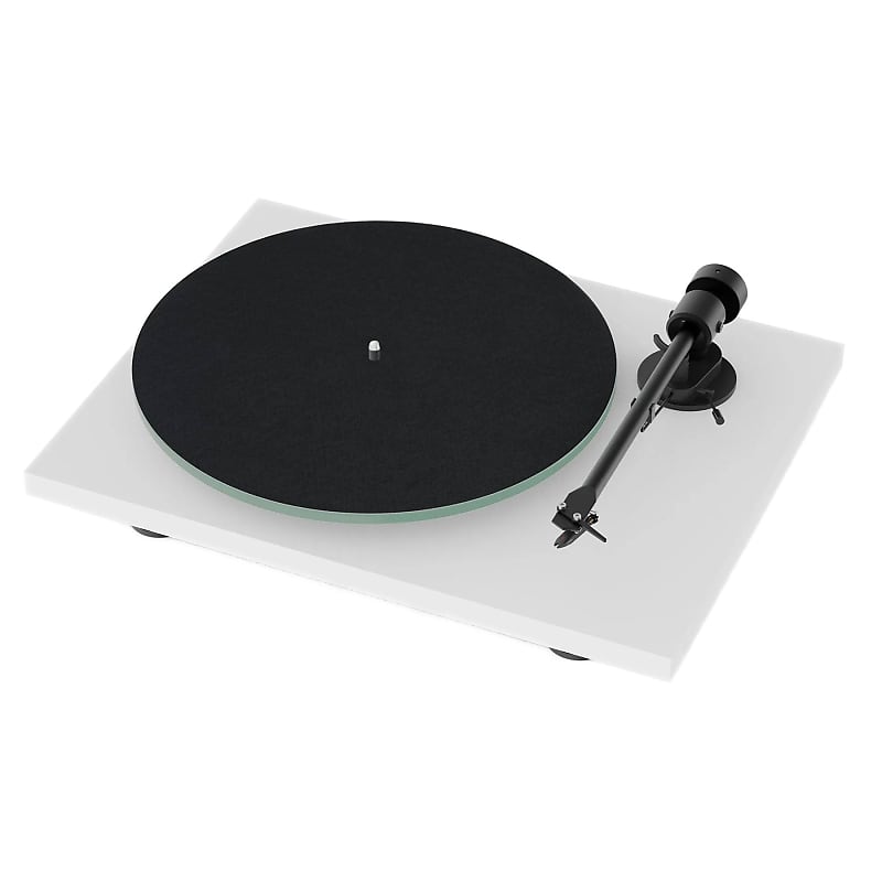 Pro-Ject: T1 EVO Turntable Gloss White | Reverb