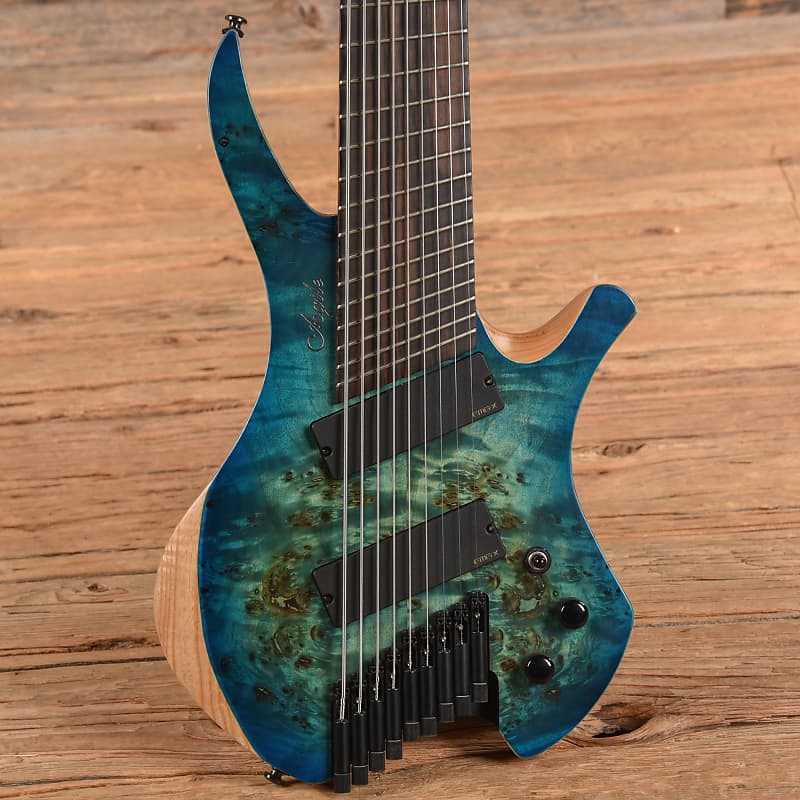 Agile Headless 9-String Blue Burst | Reverb