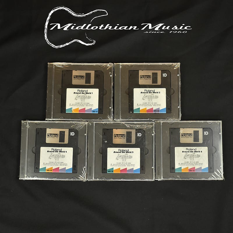 Roland Micro Floppy Disks - MSD-102, 103, 105, 106, 108 - | Reverb