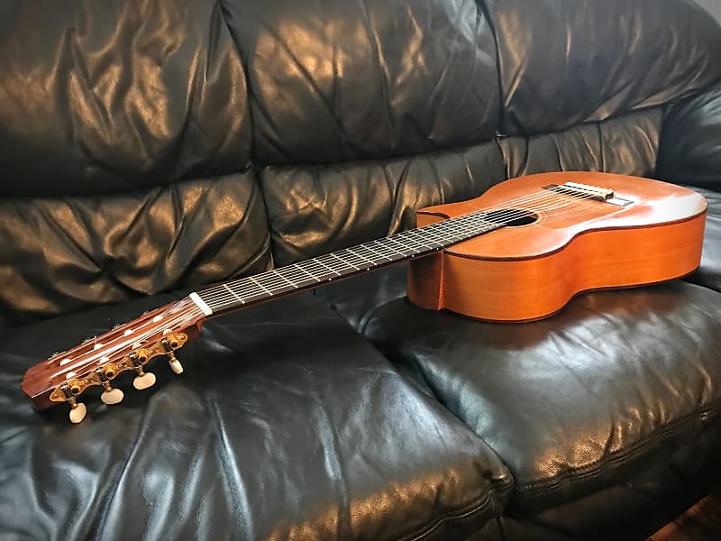 Beautiful 8 string classical/flamenco guitar | Reverb