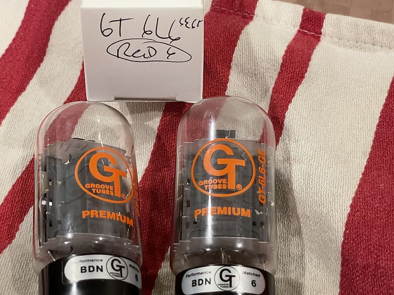 Groove Tubes GT-6L6-GE Tubes - Matched Pair | Reverb