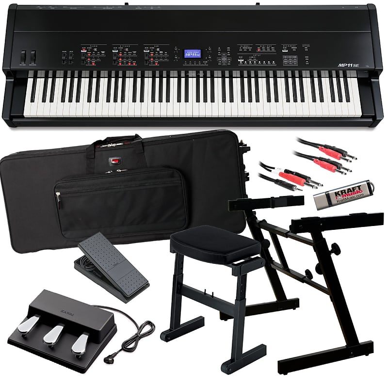 Kawai MP11SE Stage Piano STAGE ESSENTIALS BUNDLE | Reverb
