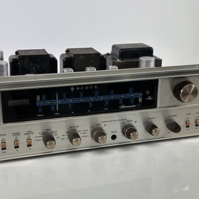 Vintage HH Scott 380 Stereomaster Stereo Tube Receiver | Reverb