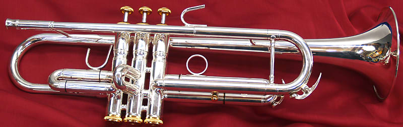 JZ TBSO Bb Trumpet Silver with case | Reverb