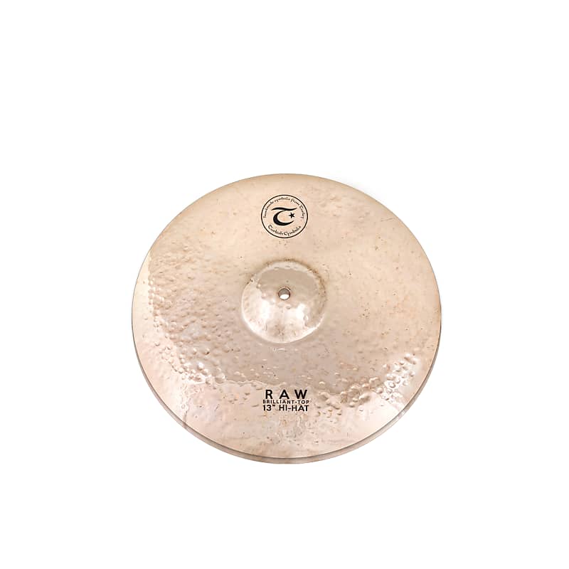 Turkish Cymbals 13-Inch Raw Brilliant Hi-Hat Cymbals | Reverb