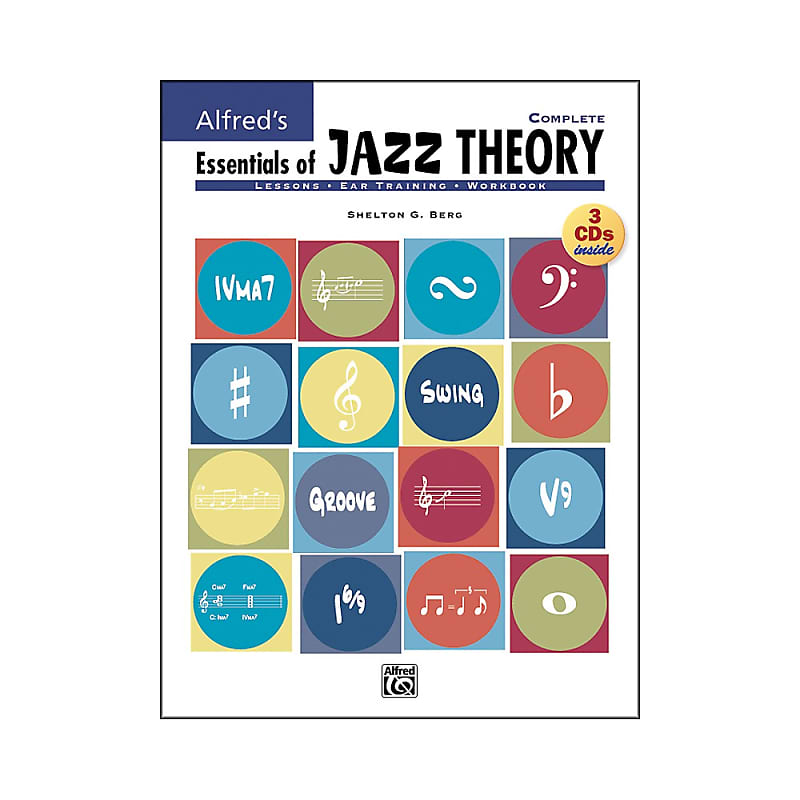 Alfred Essentials Of Jazz Theory Complete 1-3 Book/Cds | Reverb