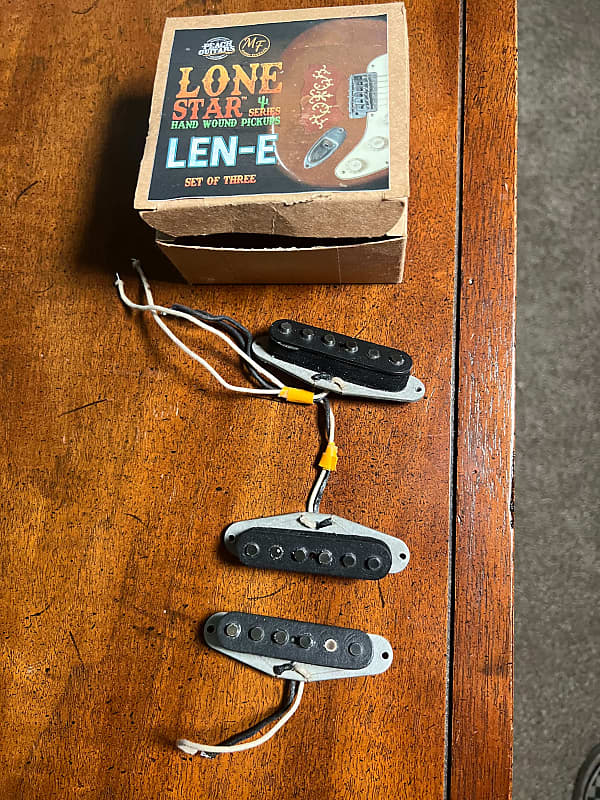 Mark Foley MF Guitars Peach Guitars LEN-E PICKUPS | Reverb