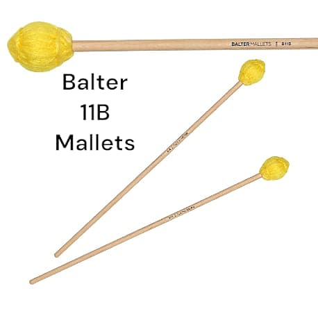 Balter 11B Mallets Yellow Yarn Hard | Reverb