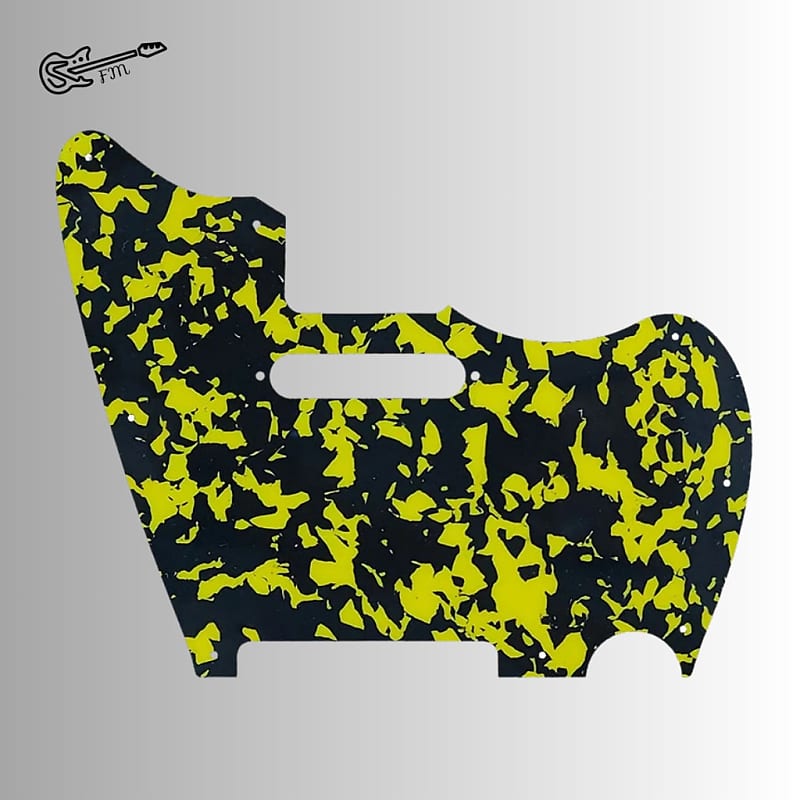 4 Ply Yellow Tortoise 8 Screw Holes Telecaster Pickguard | Reverb