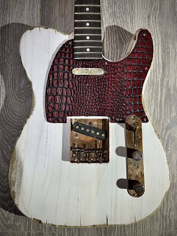 Pistols Crown Barncaster Tele GUITAR BODY ONLY PARTCASTER | Reverb UK