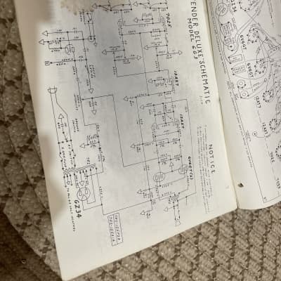 Fender Deluxe Reverb schematics and layout | Reverb