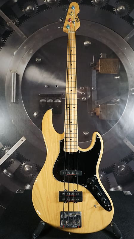 ESP Amaze Bass 2008 - Natural Swamp Ash MIJ 4-String Bass | Reverb