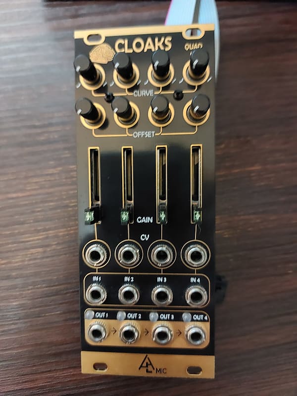 After Later Audio Cloaks Eurorack Quad VCA Module (Mutable | Reverb
