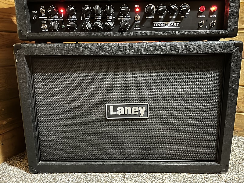 Laney 2x12" Guitar Speaker Cabinet | Reverb