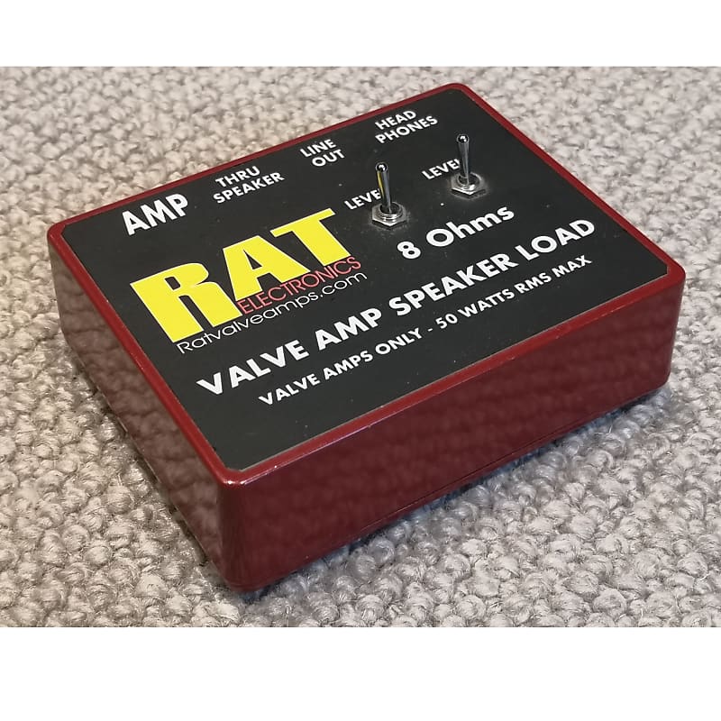 Rat Electronics Valve Amp Speaker Load Box 2014 - Red | Reverb