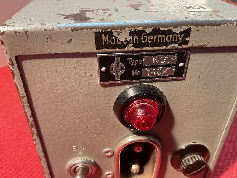 Neumann U47 PSU NG #1408 TUBE MICROFON VINTGE | Reverb