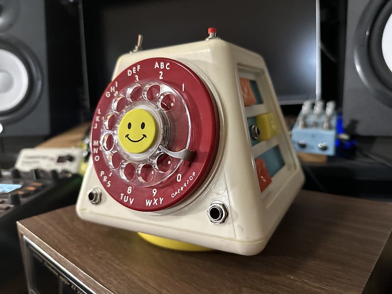 ASMR Activity Cube with rotary phone stutter effect | Reverb