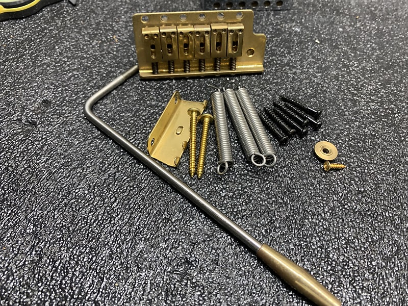 CHARVEL BRASS TREMOLO STRAT 2015 - Brass | Reverb