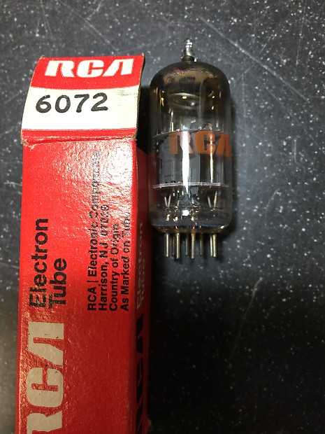 RCA 6072 NOS Grey Plate Vacuum Tube 6072A | Reverb
