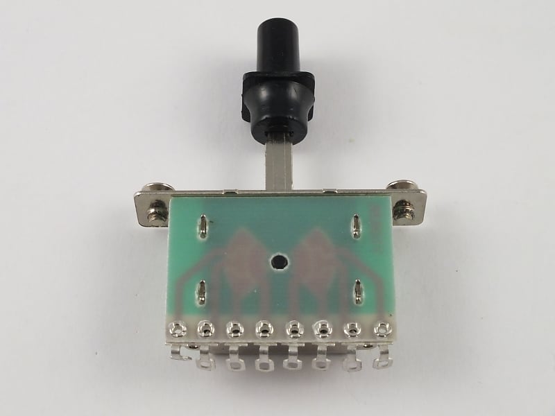 3 Way Selector Switch + Black Top Hat Tip for Telecaster | Reverb