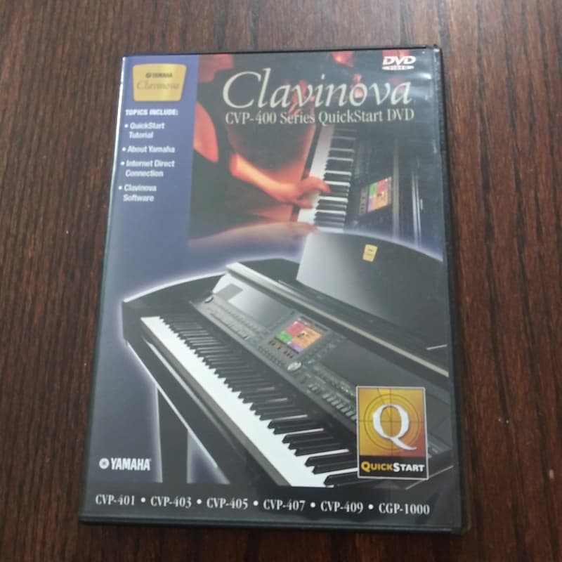 Yamaha CVP-400 Series Clavinova Quick Start DVD | Reverb